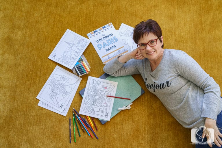 Free Paris Coloring Pages - Misadventures with Andi