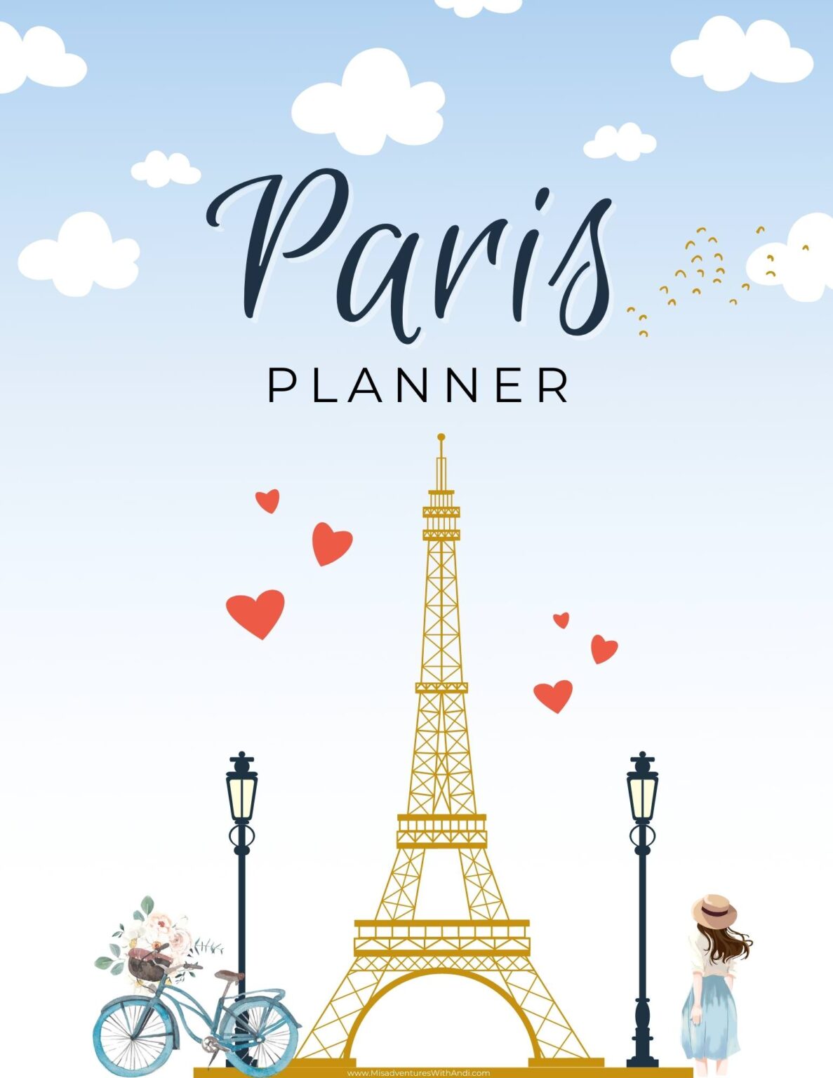 Paris Travel Planner - Misadventures with Andi