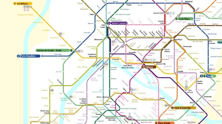 Paris Metro Guide - Misadventures with Andi