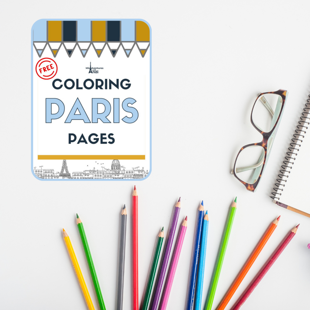 Paris Coloring Pages By Misadventures With Andi Misadventures With Andi
