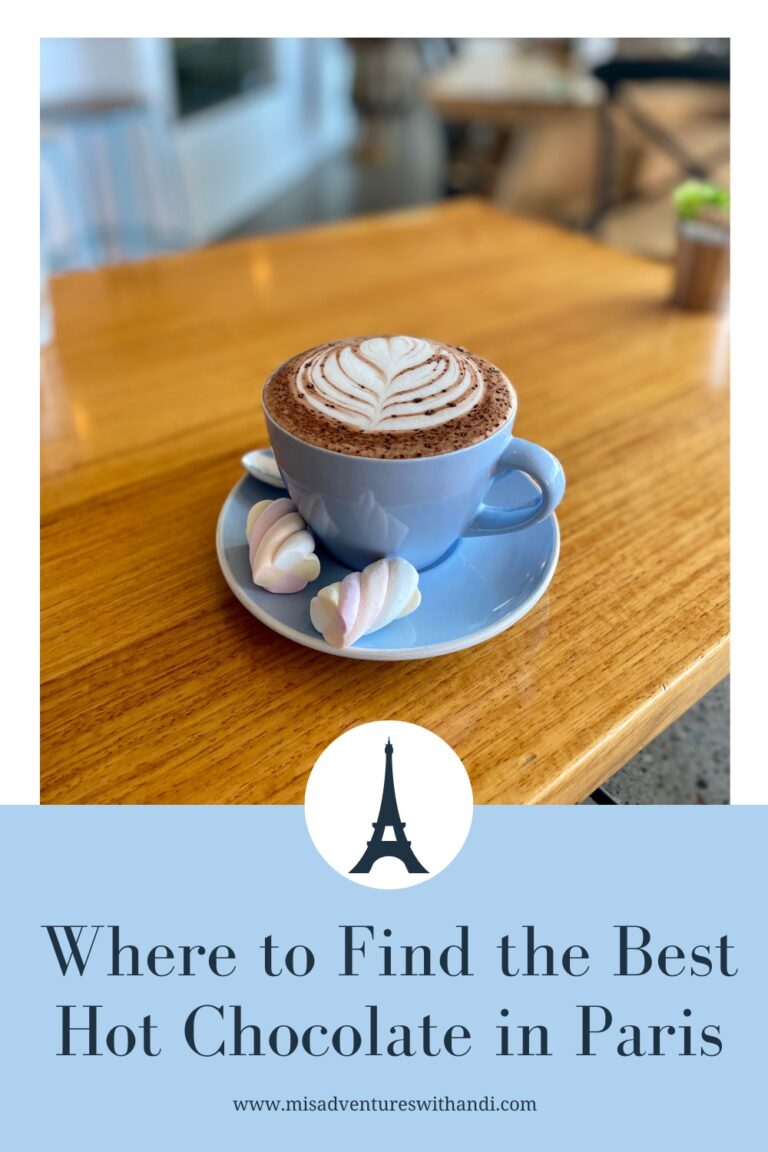 The Best Hot Chocolate in Paris - Misadventures with Andi