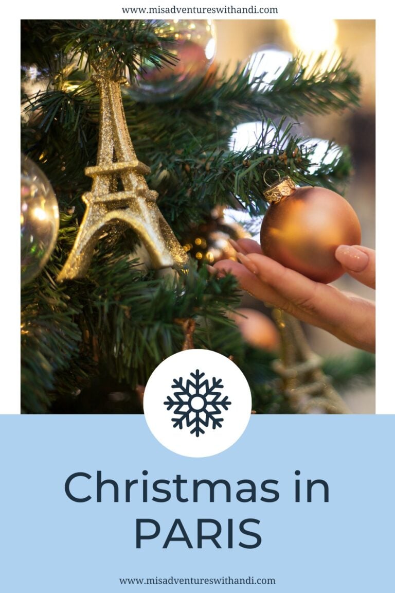 Christmas in Paris - Misadventures with Andi